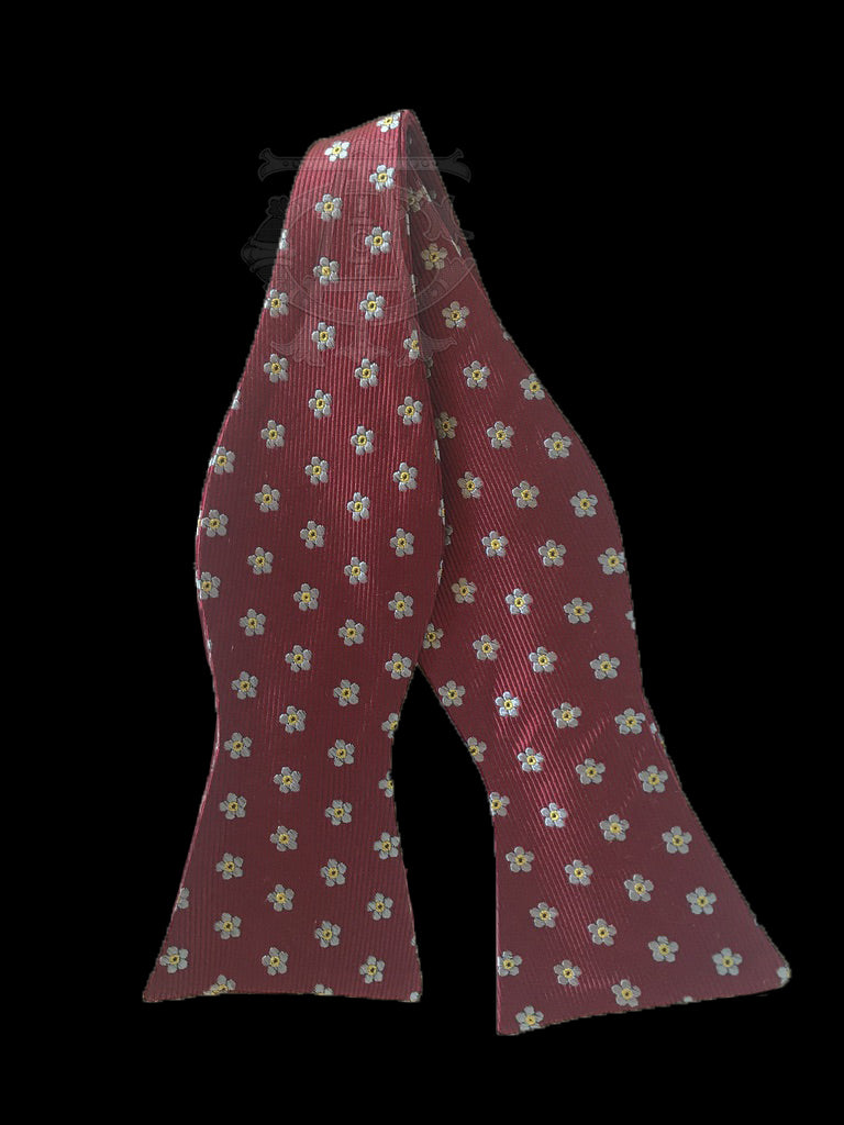 "Forget-Me-Not" Masonic Bowtie – The Craftsman's Apron