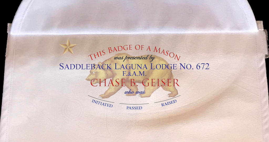 Plain White Member's Apron - Rounded – The Craftsman's Apron