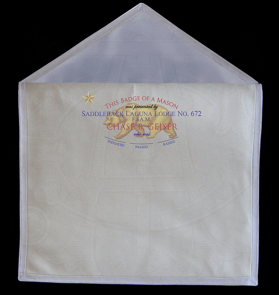Plain White Member's Apron - Square – The Craftsman's Apron