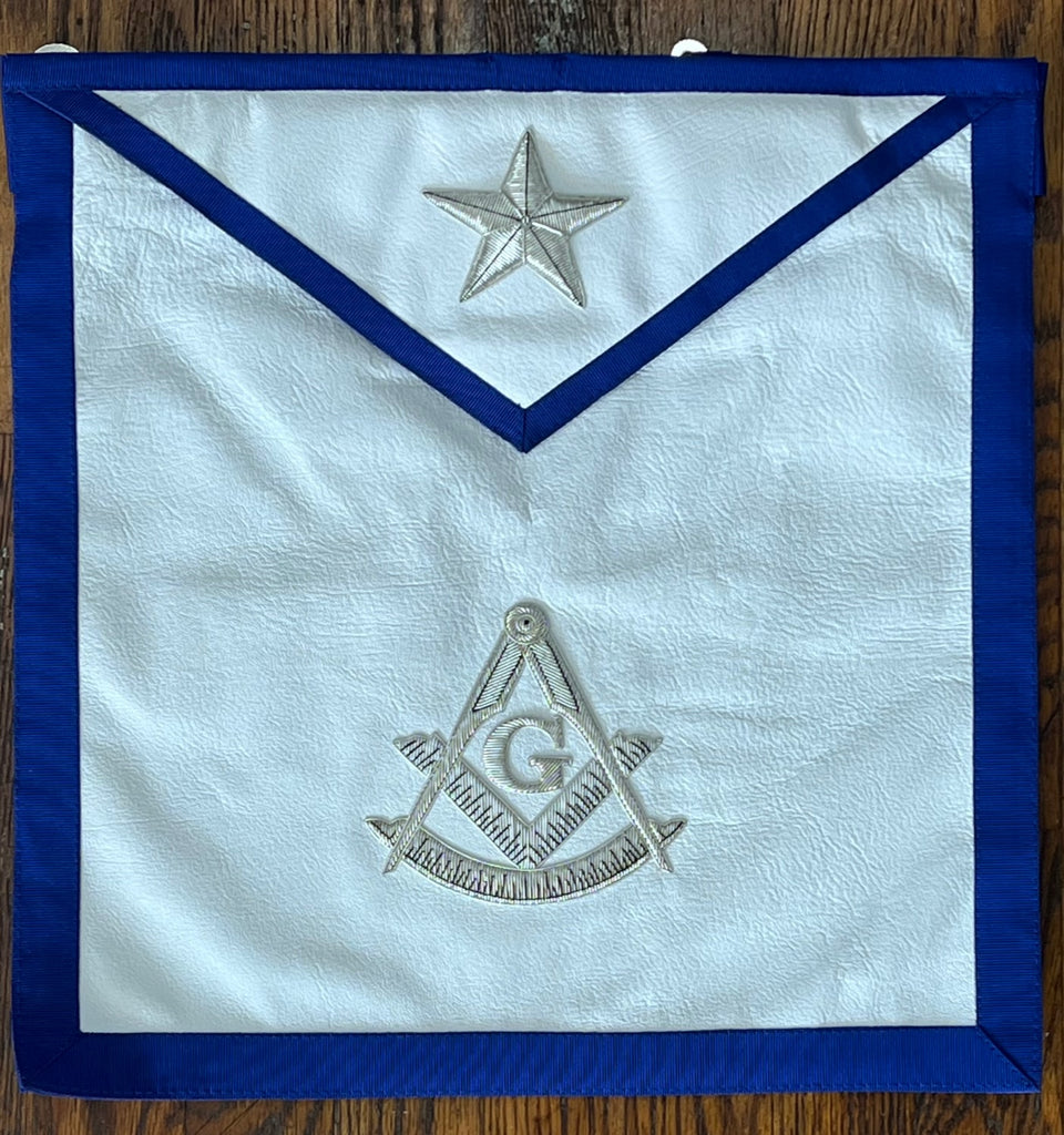 Texas Regulation Past Master's Apron - Silver – The Craftsman's Apron